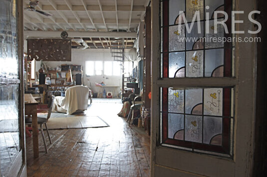 Confortable salon bohème. C1158 | Mires Paris